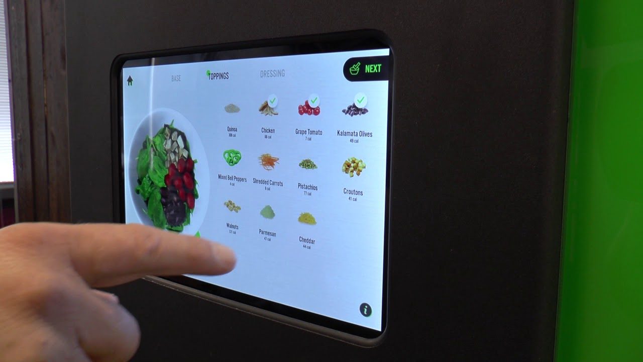 Sally the robot makes customized salads at UAMS - Talk Business & Politics