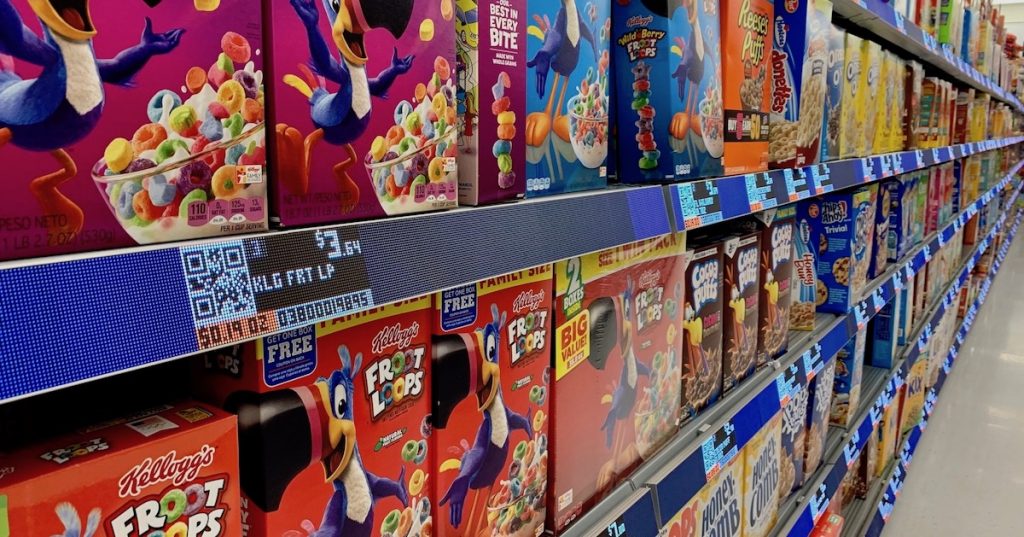 Walmart conducting pilot test of electronic shelf labels, LED strips ...