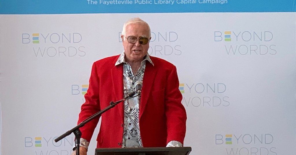 Jim Blair bolsters Fayetteville Public Library's capital campaign with ...