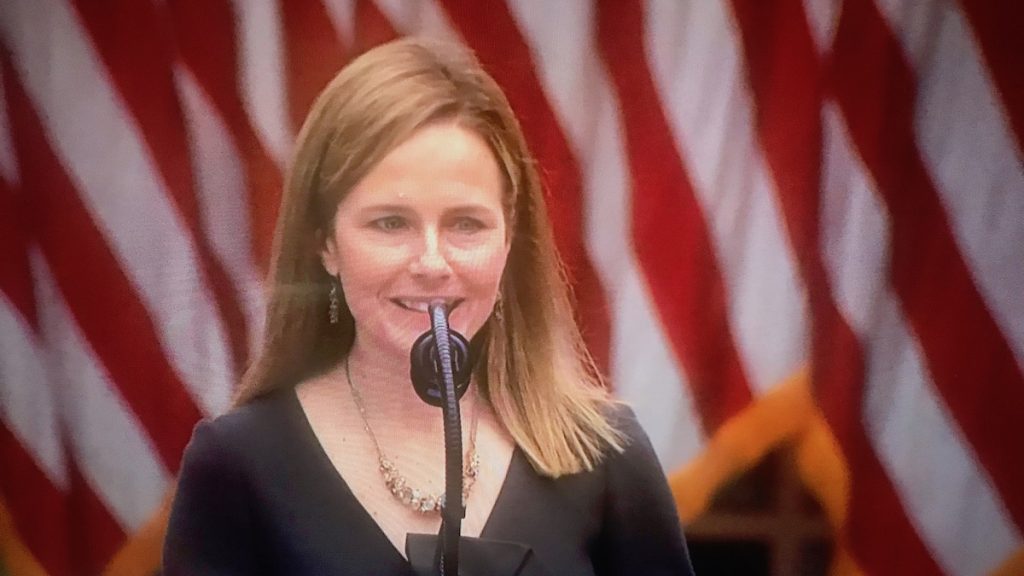 Judge Barrett nominated by President Trump to fill open U.S. Supreme ...