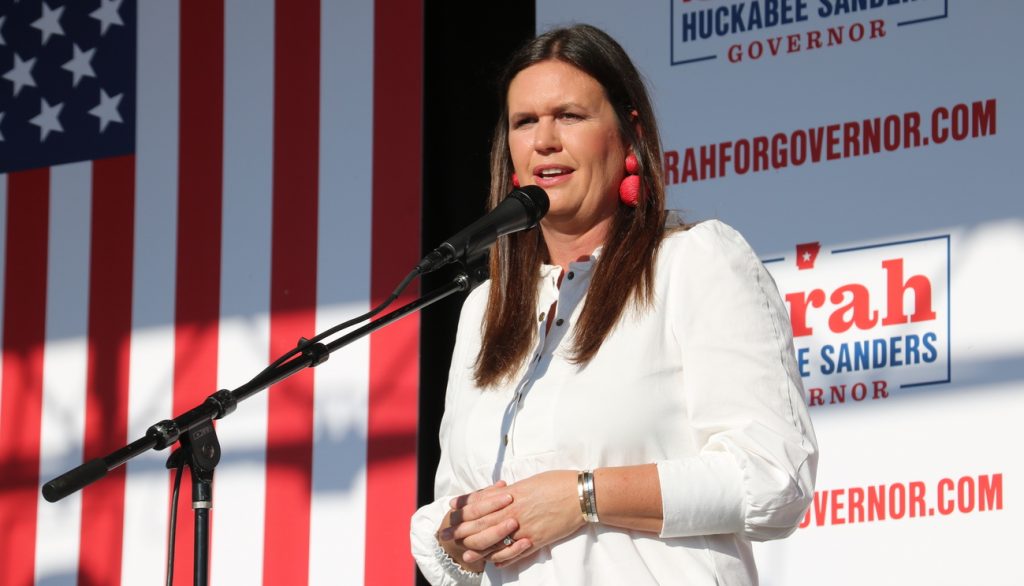 Sarah Huckabee Sanders discloses surgery for thyroid cancer - Talk ...