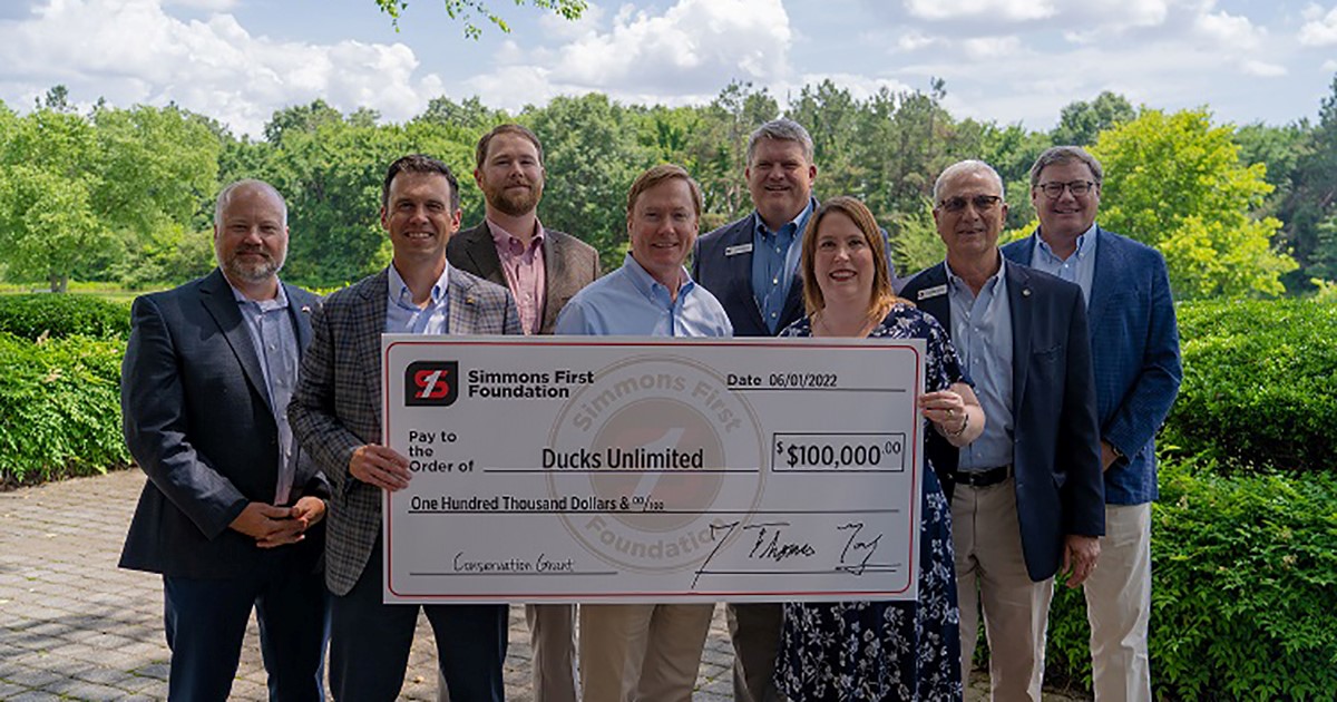 Simmons First Foundation grants $100,000 to Big River Park Conservancy ...