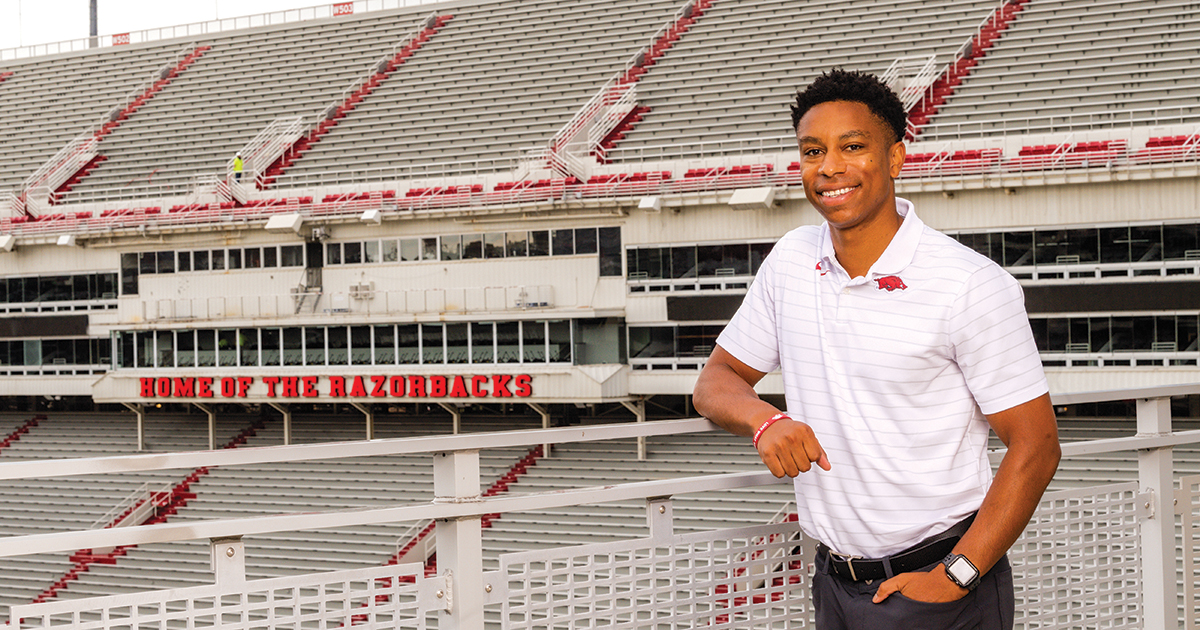 Prentice helps Razorback athletes excel in first year of NIL - Talk ...