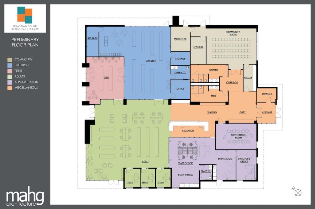 Work on new Sebastian County library building to begin when rock pile ...