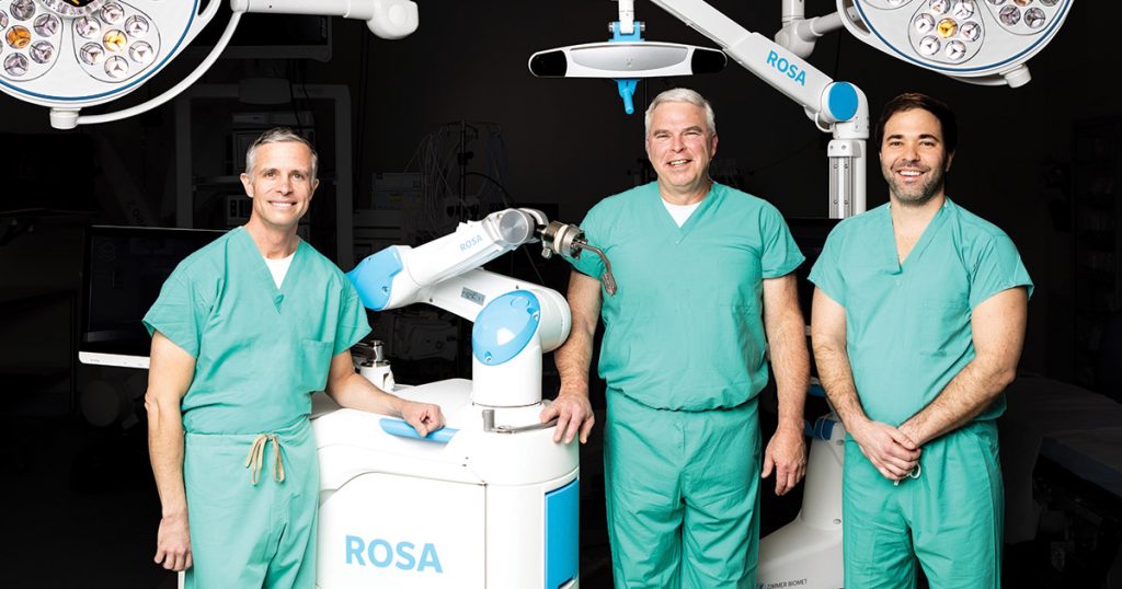 Washington Regional adds Rosa robotic technology - Talk Business & Politics