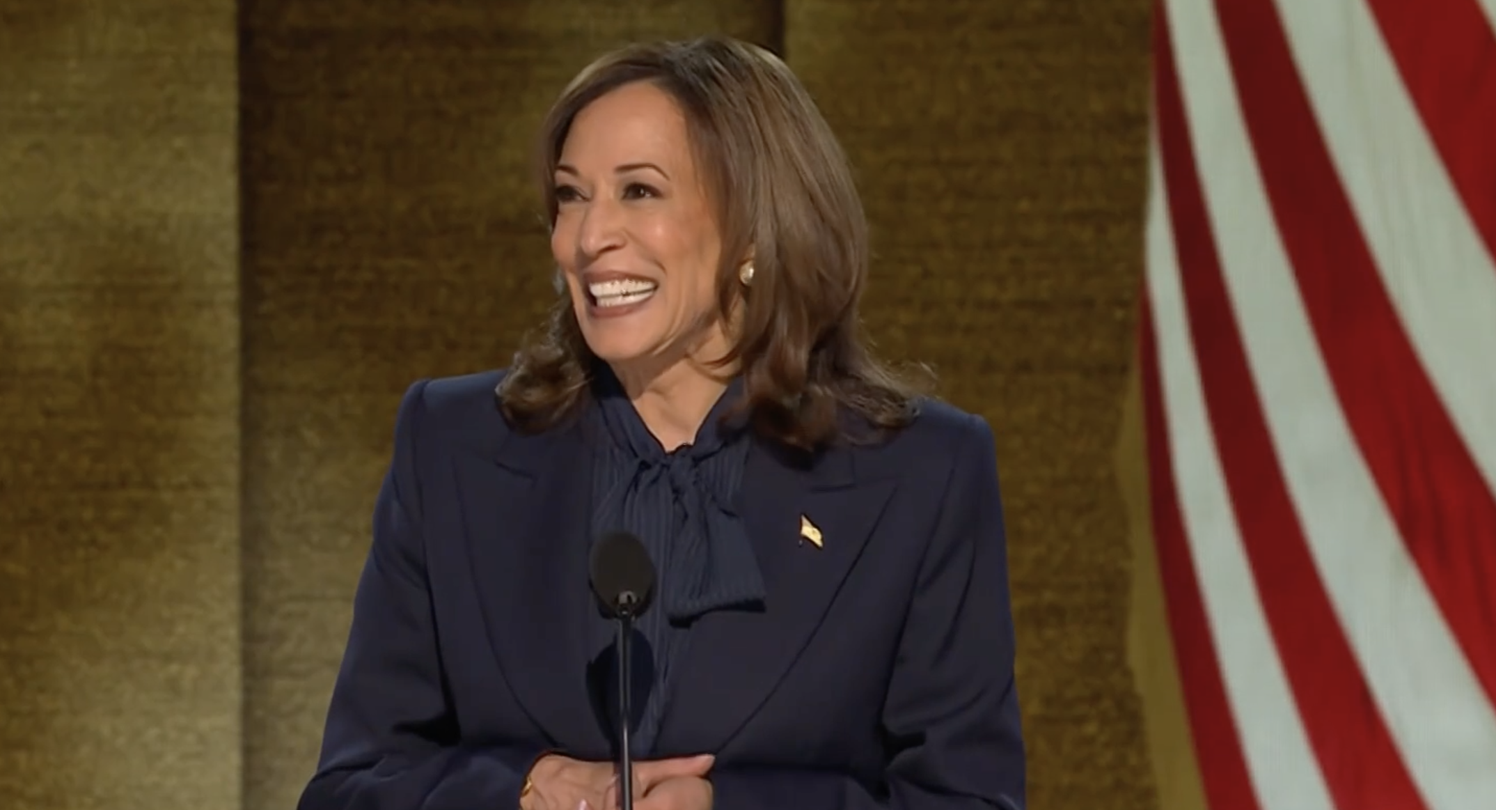 Kamala Harris tells Democrats: 'I see a nation that is ready to move ...