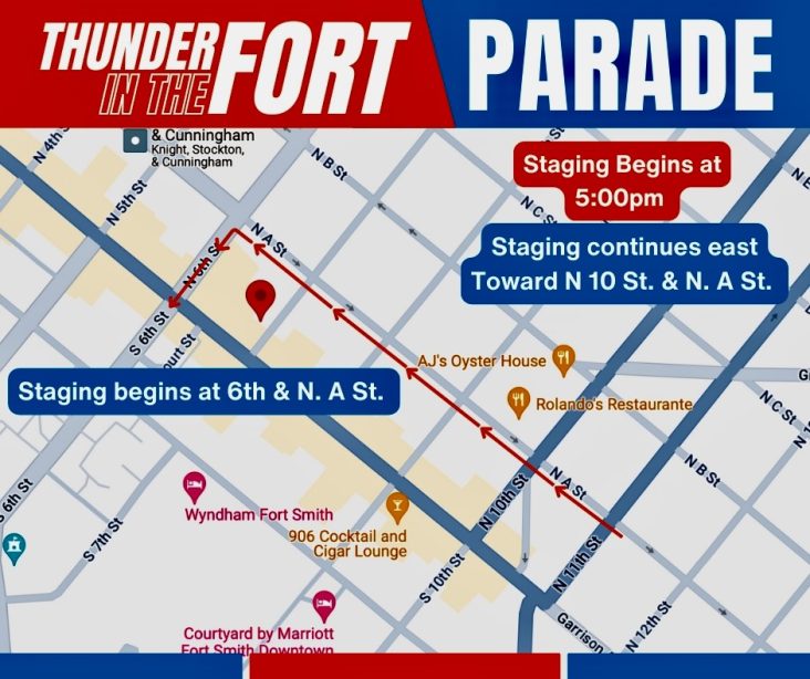 Fort Smith Metro Daily News Briefs: A Thunder parade, 184th award, and ...