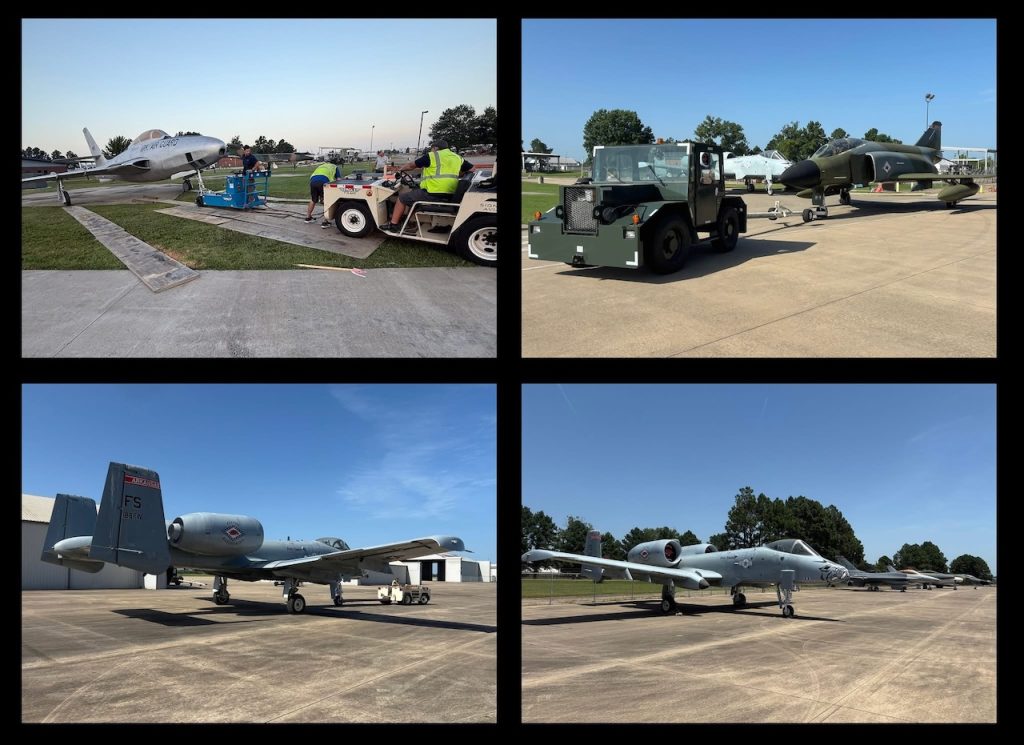 Historic static aircraft at 188th moved to temporary location - Talk ...