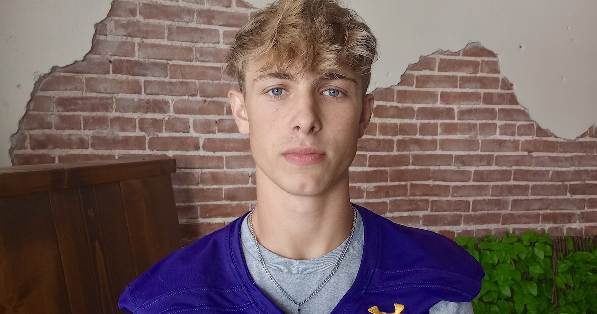 Central quarterback Braxin Goodson’s advantage is his time in the track ...