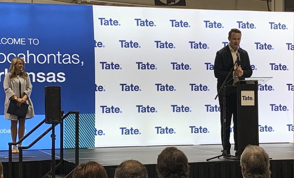 Tate officially opens its manufacturing facility in Pocahontas - Talk ...